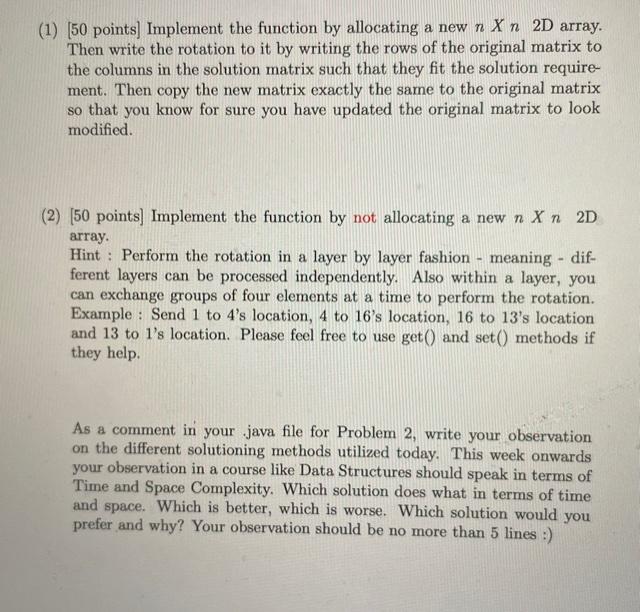 Solved Image rotation is a fundamental image-processing | Chegg.com
