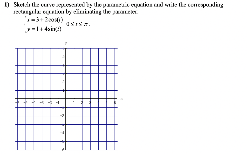Solved Sketch the curve represented by the parametric | Chegg.com