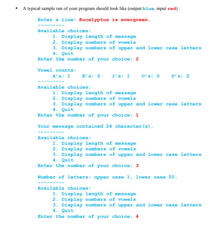 Solved The goal of this assignment is to write a program | Chegg.com