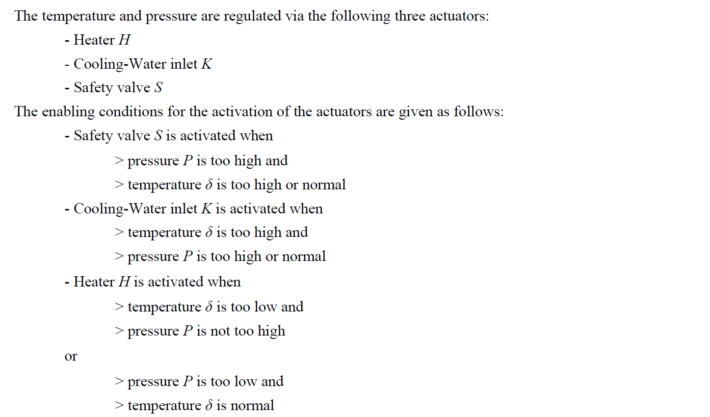 Solved 2. Consider a reactor vessel which process schematic | Chegg.com