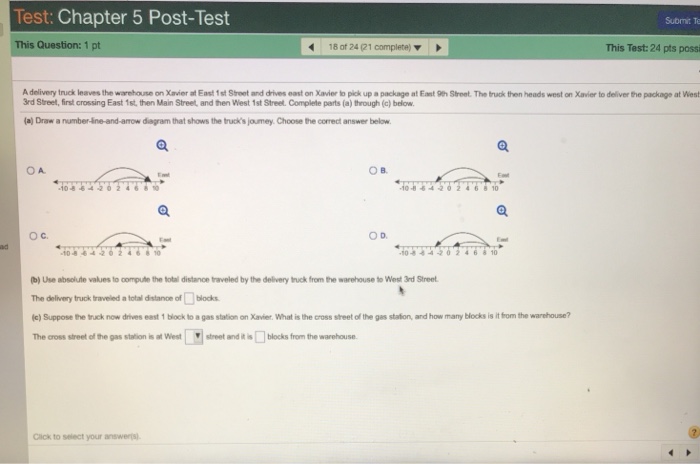 Solved Test: Chapter 5 Post-Test Submit Te This Question: 1 | Chegg.com
