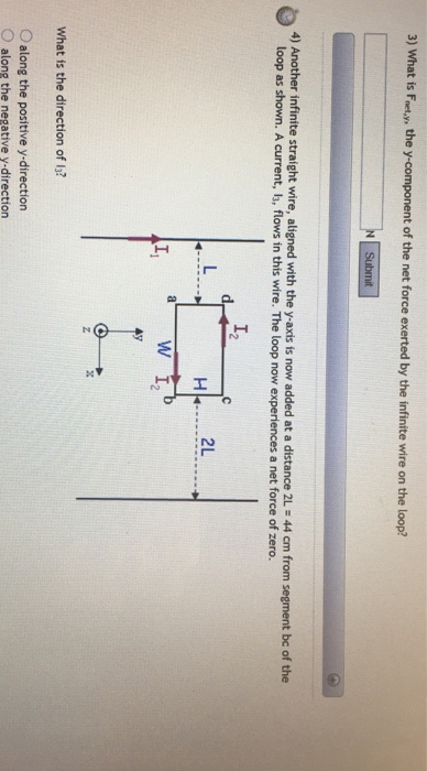 Solved Physics: A rectangular loop of wire with | Chegg.com