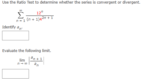 Solved Use the Ratio Test to determine whether the series is | Chegg.com