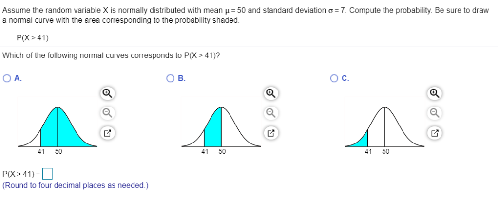 Solved Assume the random variable X is normally distributed | Chegg.com