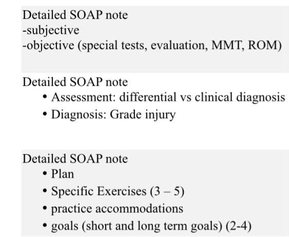 Solved Detailed SOAP note -subjective -objective (special | Chegg.com