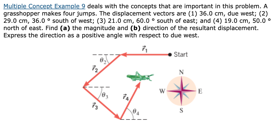Solved Multiple Concept Example 9 deals with the concepts | Chegg.com