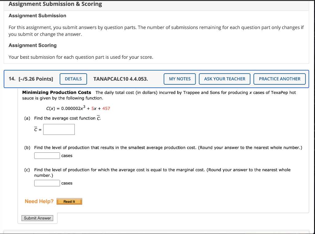 Solved Assignment Submission & Scoring Assignment Submission | Chegg.com