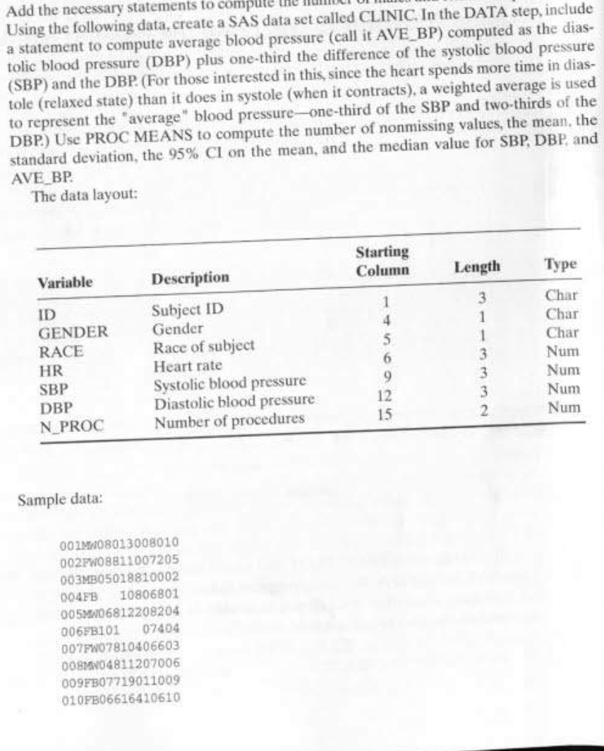 Add the necessary statements to compute the Using the | Chegg.com