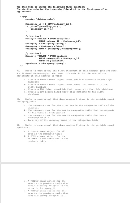 Solved Use this Code to answer the following three questions | Chegg.com