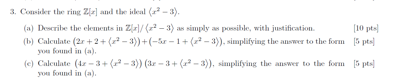 Solved Concepts: Basic concepts emphasized: - Ideals. - | Chegg.com