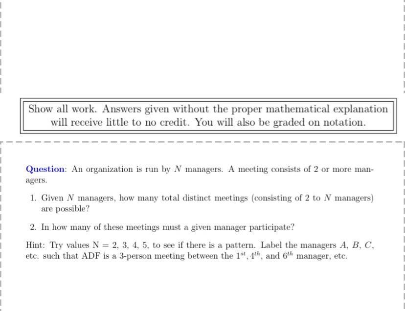 Solved Can it be solved as n!/(n-r)! instead of nCr and the | Chegg.com