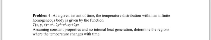 Solved Problem 4: At a given instant of time, the | Chegg.com