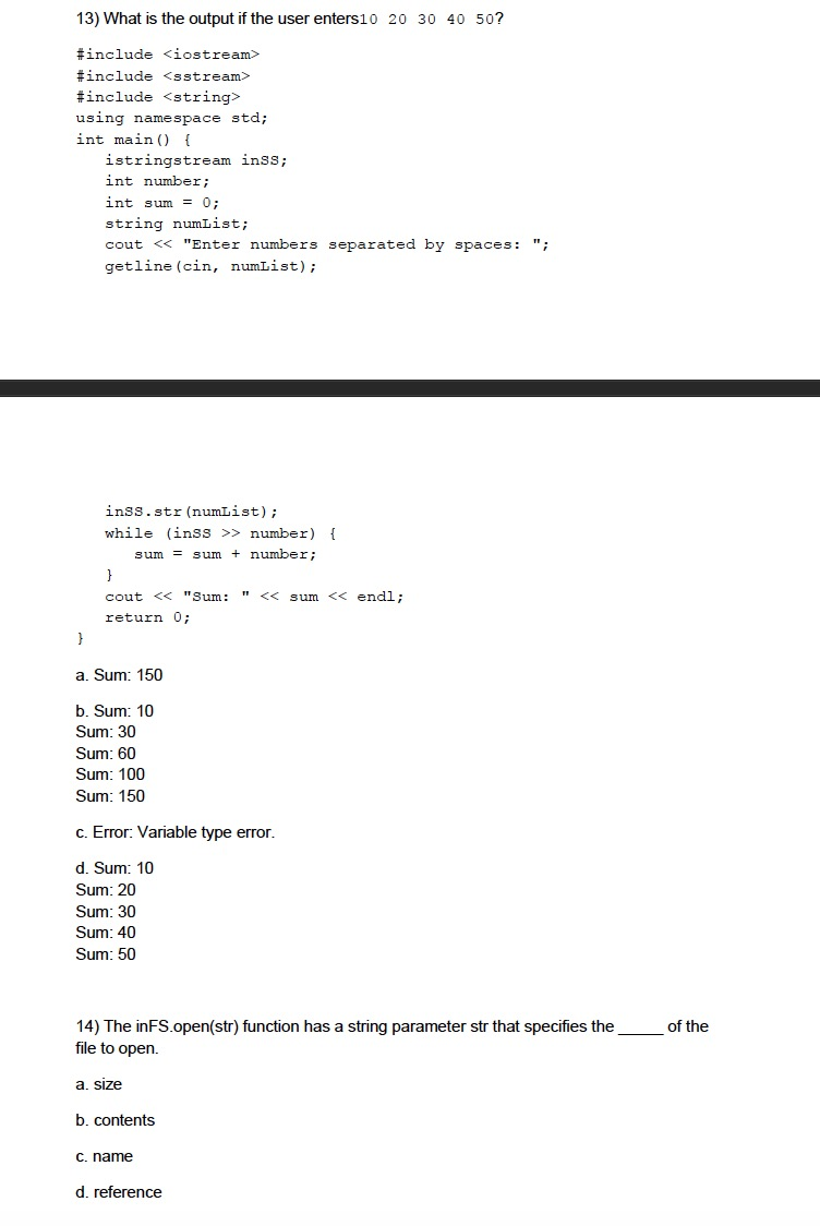Solved 4) What is the output if the input istom - Sawyer? | Chegg.com