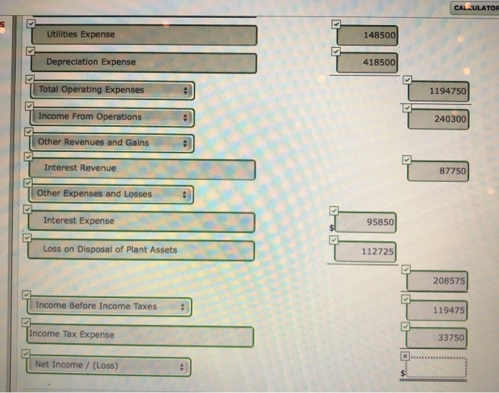 Solved CALCULATOR CES Exercise 5-8 In its income statement | Chegg.com Solved CALCULATOR CES Exercise 5-8 In its income statement | Chegg.com