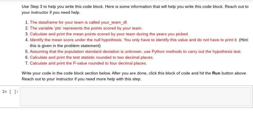 Step 4: Hypothesis Test for the Population Mean (II) | Chegg.com