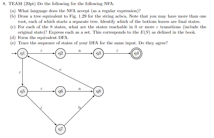 Solved Here is the 1.29 from the book that the problem | Chegg.com