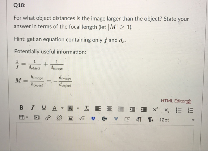 Solved Question 14 1 pts Q17: In general, how far from the | Chegg.com