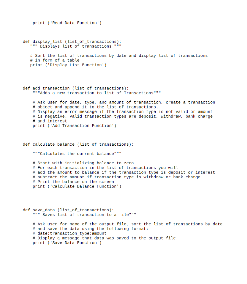 Solved In this lab we will create an application to keep | Chegg.com