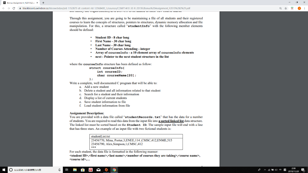 - X Bonus Assignment F201921 X + → C | Chegg.com