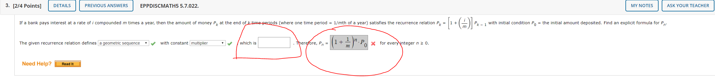Solved 3. [2/4 Points] DETAILS PREVIOUS ANSWERS EPPDISCMATH5 | Chegg.com