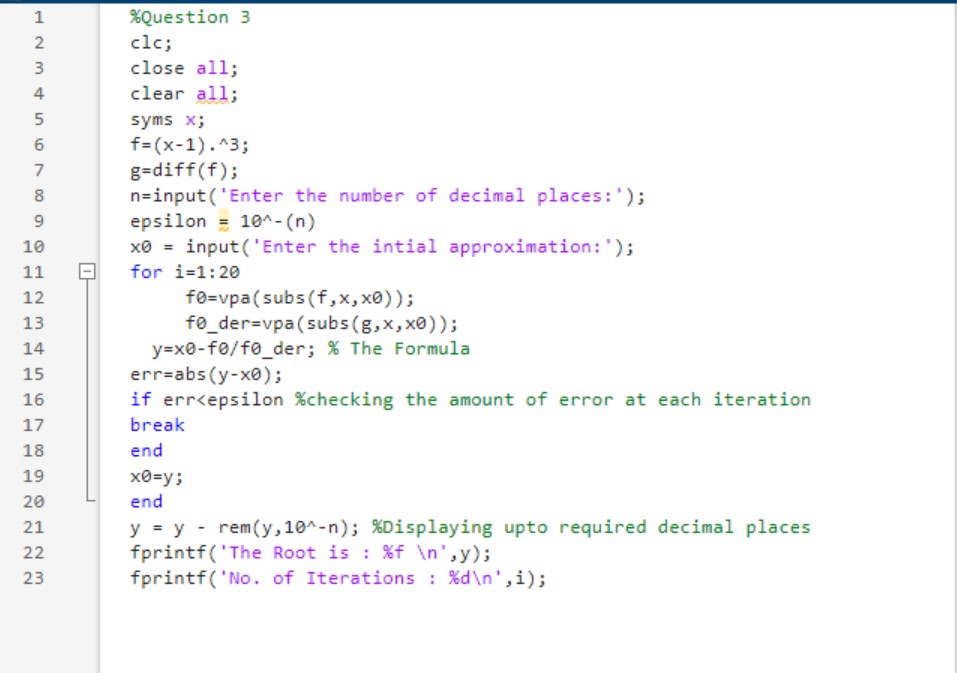 Solved Use both Halley and Newton methods to find the global | Chegg.com