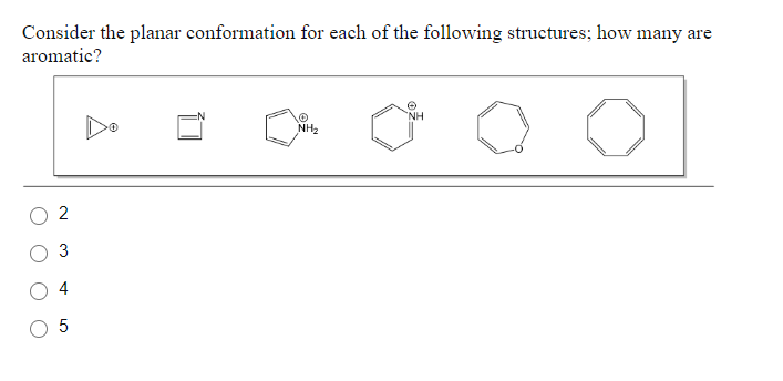 Solved Consider the planar conformation for each of the | Chegg.com