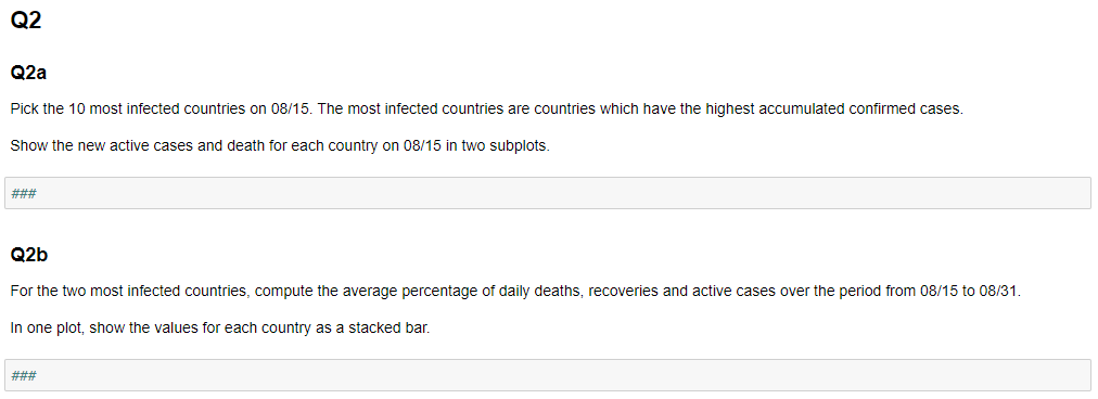 Initialization # import pandas - pd is the standard | Chegg.com