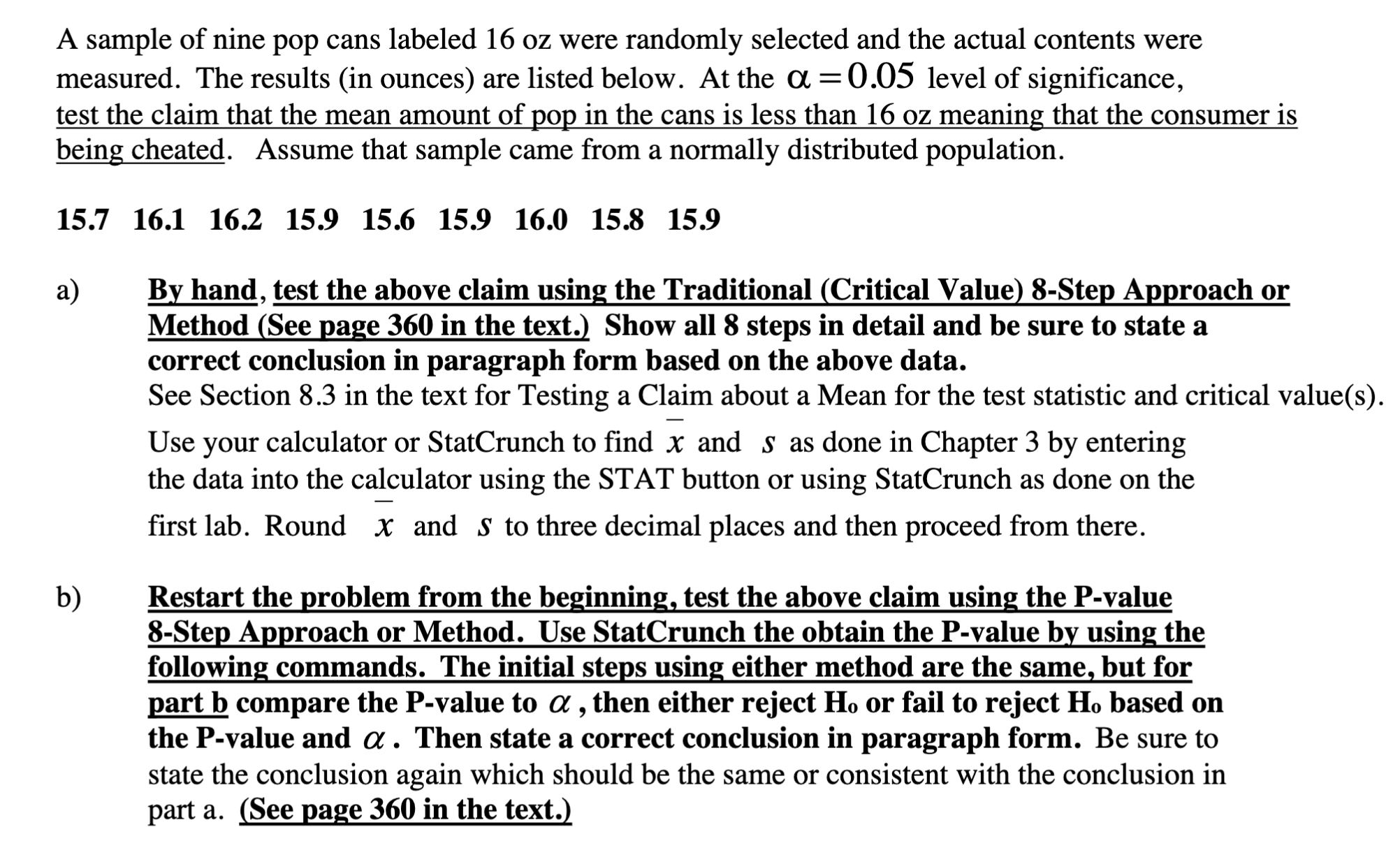 Solved How do I use the p-method for PART B? methods are | Chegg.com