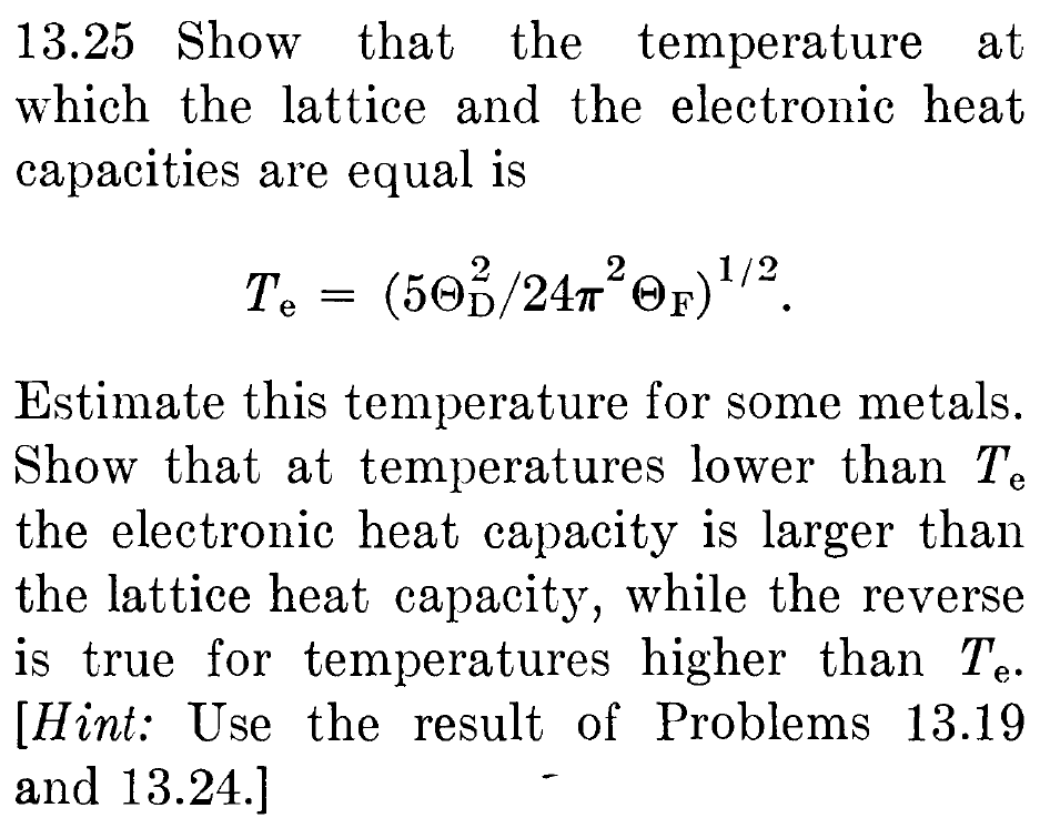 Solved 13.24 Show that the heat capacity at constant volume | Chegg.com