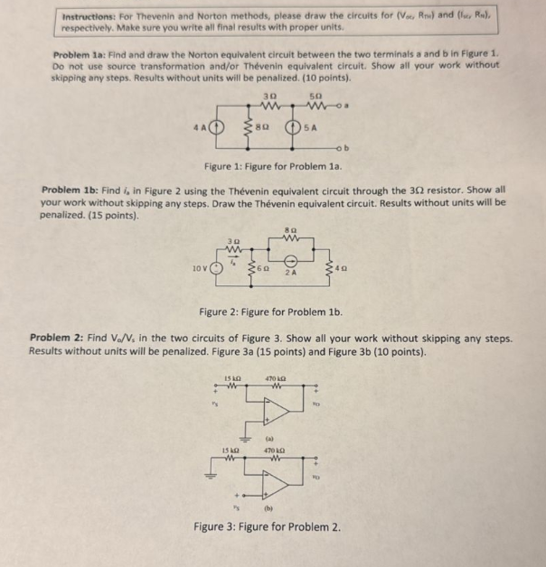 Solved rigure 1: rigure for proviem 1 ﻿a.Problem 1b: Find \( | Chegg.com