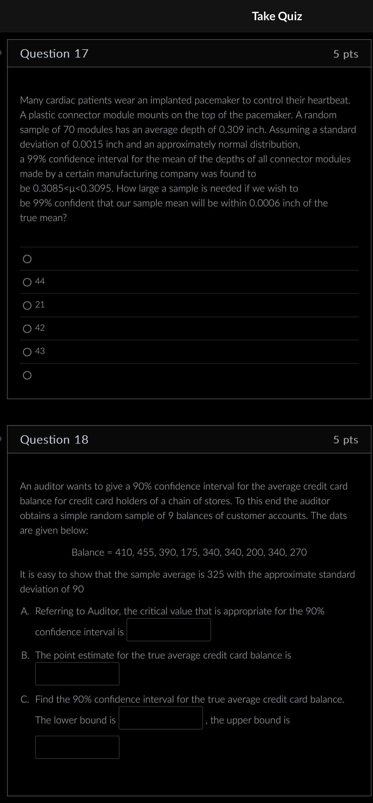 Solved Question 17 5pts Many cardiac patients wear an | Chegg.com