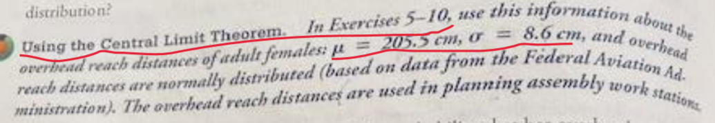 Solved Using the Central Limit Theorem. distribution: In | Chegg.com