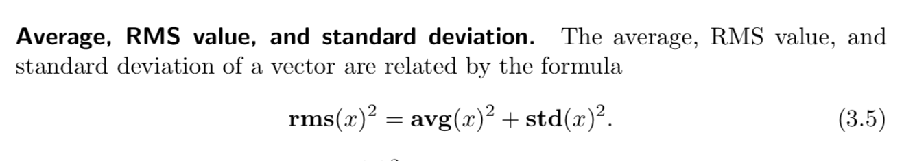 Solved Average, RMS value, and standard deviation. The | Chegg.com