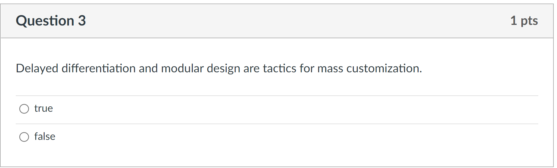 Solved Delayed differentiation and modular design are | Chegg.com