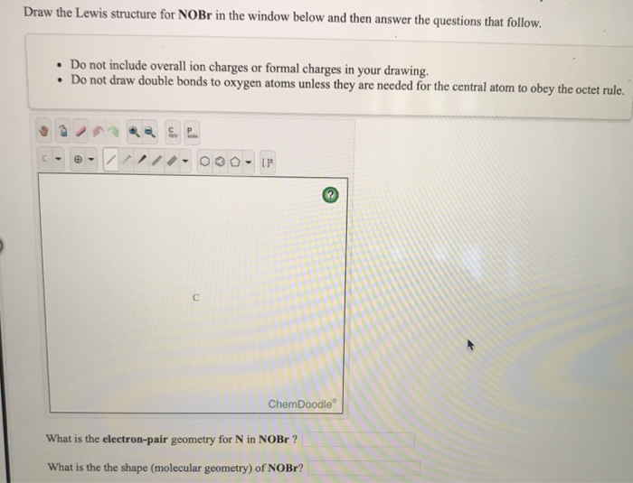 Nobr Molecular Geometry
