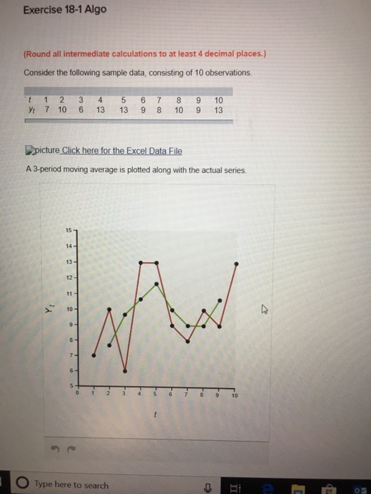 Solved Exercise 18-1 Algo Round all intermediate | Chegg.com