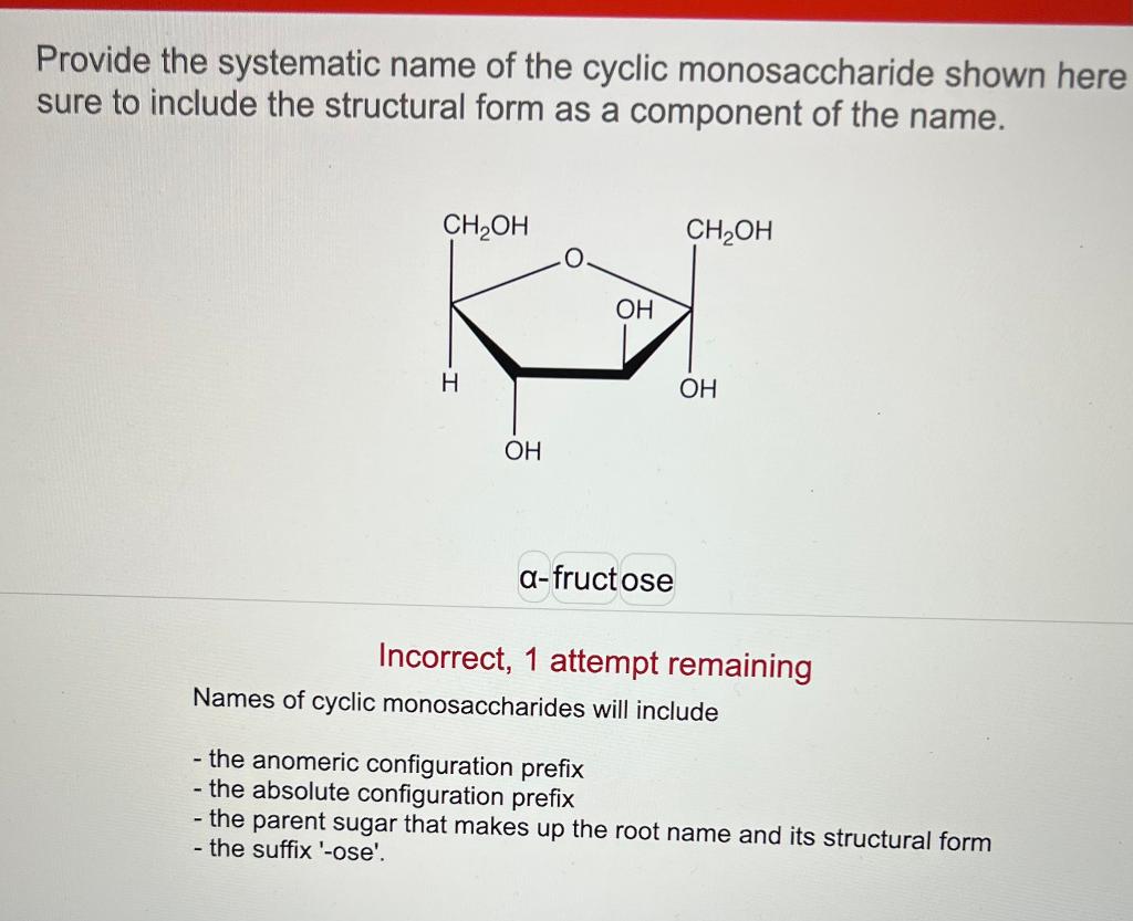 Solved Provide the systematic name of the cyclic | Chegg.com
