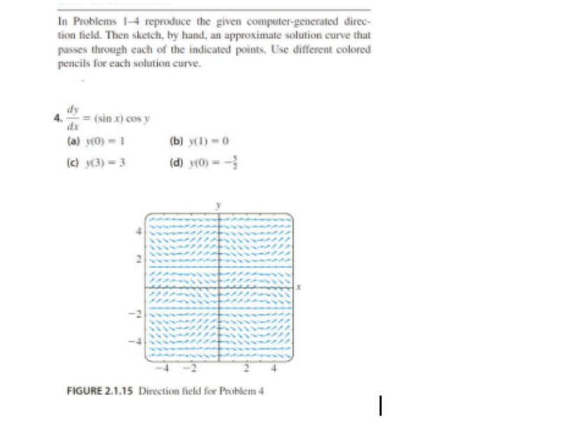 In Problems 1-4 reproduce the given | Chegg.com