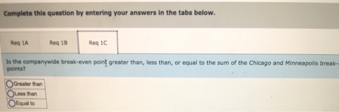 Solved Exercise 6-16 Working with a Segmented Income | Chegg.com