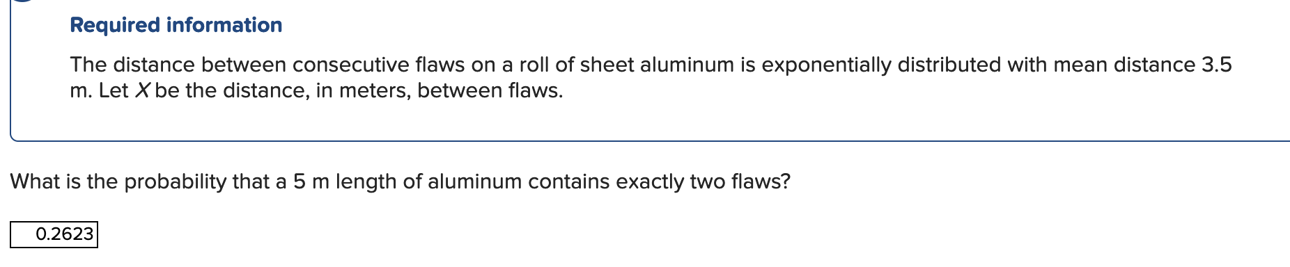 Solved Required information The distance between consecutive | Chegg.com