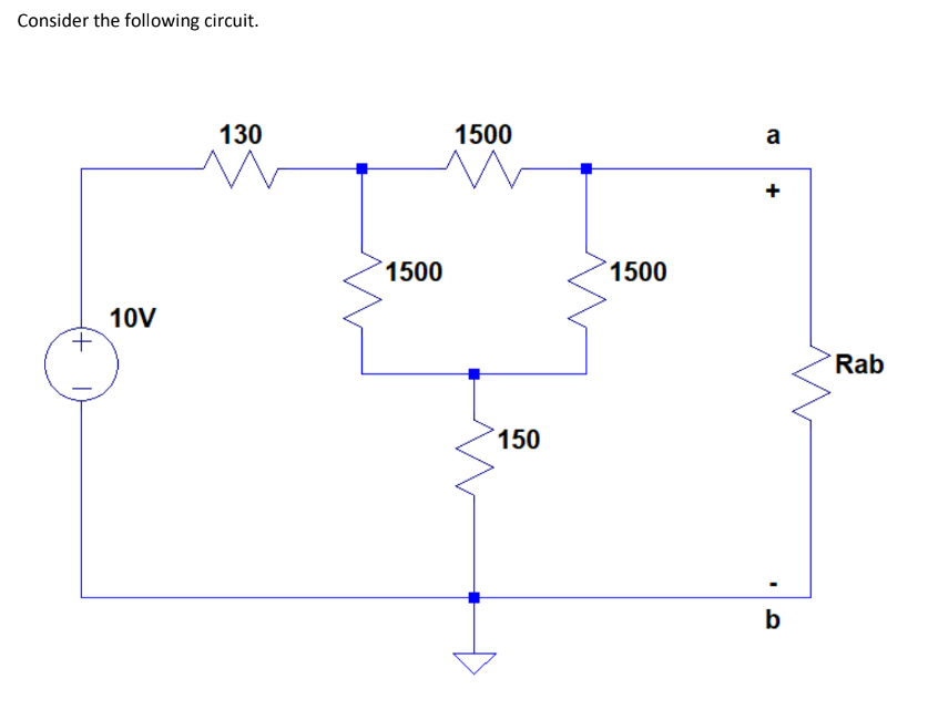 Solved Consider the following circuit.Calculations: - | Chegg.com