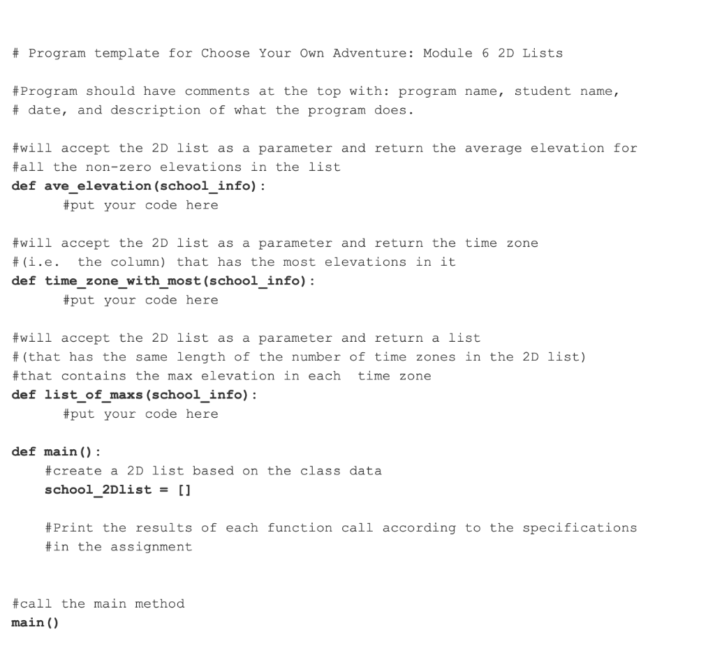 Assignment Using The CodeHS Sandbox Template From Chegg