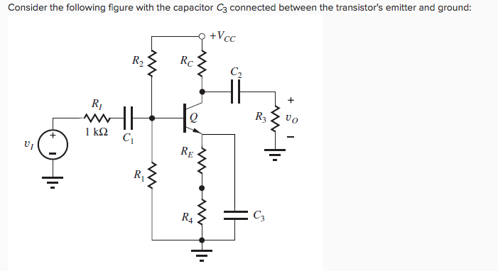 Solved Consider the following figure with the capacitor C3 | Chegg.com