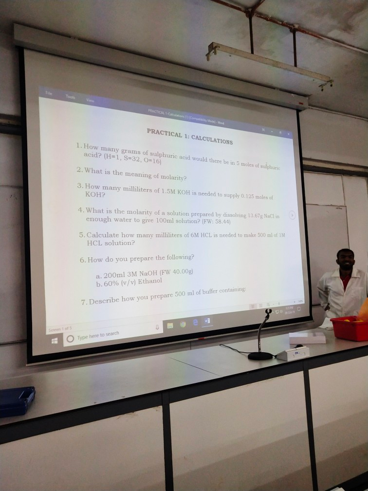 Solved Tools PRACTICAL 1 Calcunon Cm ny Mec-Wod PRACTICAL 1: | Chegg.com