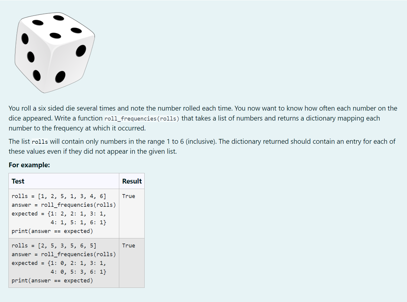 Solved You roll a six sided die several times and note the | Chegg.com