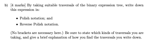 Solved Consider the following binary expression tree: 7 3 14 | Chegg.com
