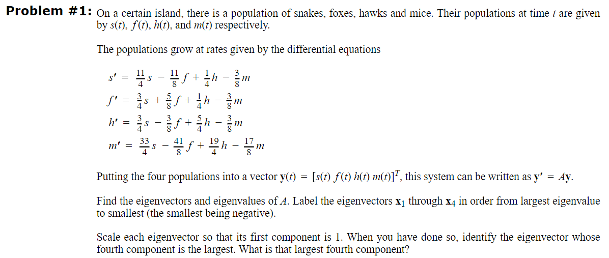 Solved Problem #2 requires the solution from problem #1, and | Chegg.com