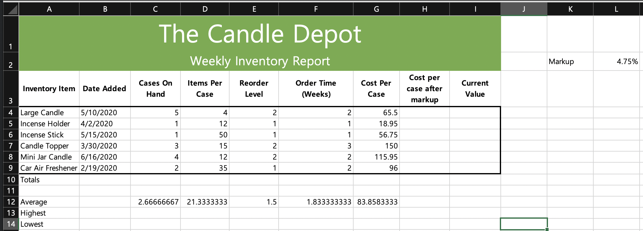 Solved Formulas to be entered in Excel for questions 1,21. | Chegg.com