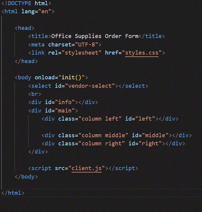 client.js code let vendor01 = { name: | Chegg.com