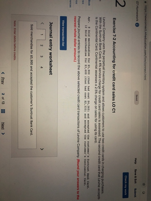 Solved tion.com/fio nect html 07 Help Save & Exit Submit | Chegg.com Solved tion.com/fio nect html 07 Help Save & Exit Submit | Chegg.com